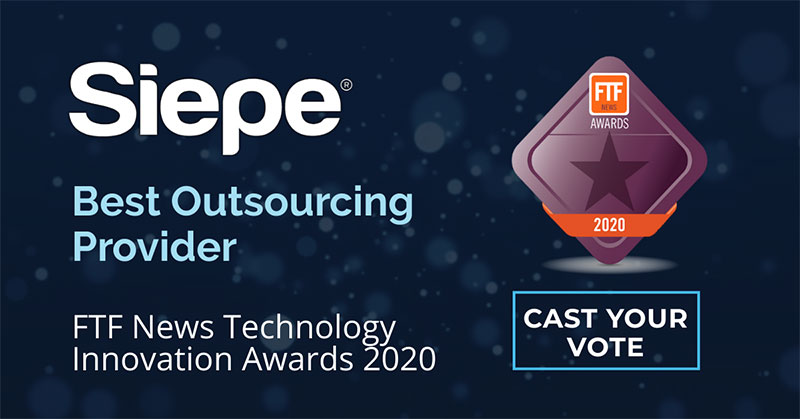 Siepe named finalist in the 2020 FTF Tech Innovation Awards - Siepe